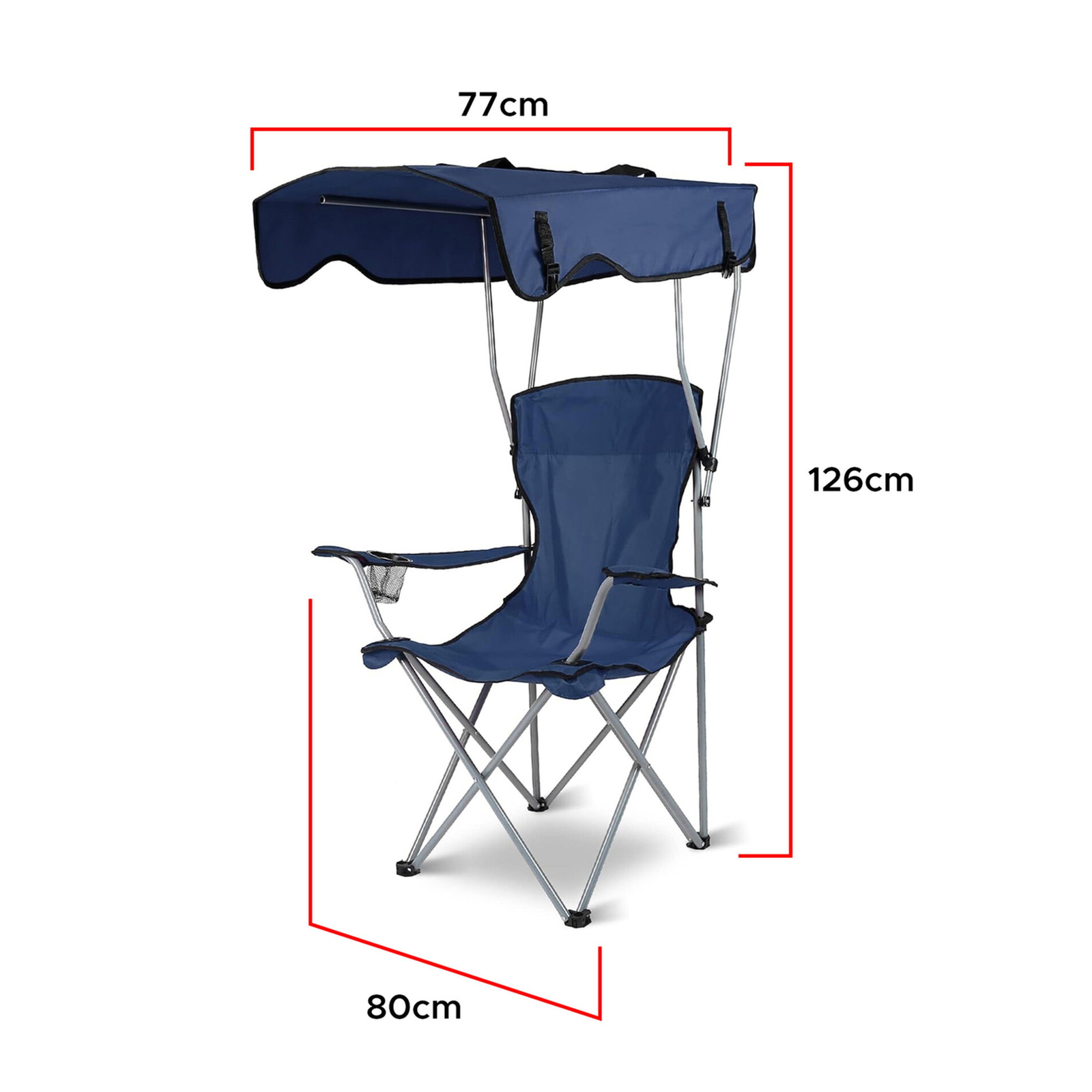 Beach chair with roof store